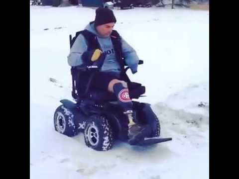X8 extreme 8 power wheelchair - YouTube