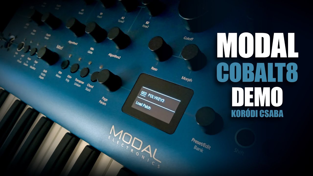 Modal Cobalt 8 ONLY - Demo - YouTube