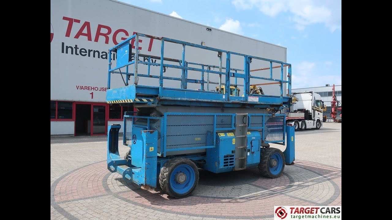 778476 GENIE GS5390RT SCISSOR GS-5390 4x4 LIFT DIESEL WORK LIFT 1815CM ...