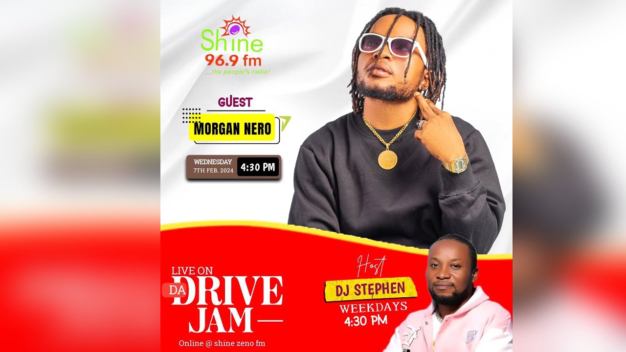 Morgan Nero With Dj Stephen @ Shine FM, Akatsi - Part 1 #cinabitv - YouTube