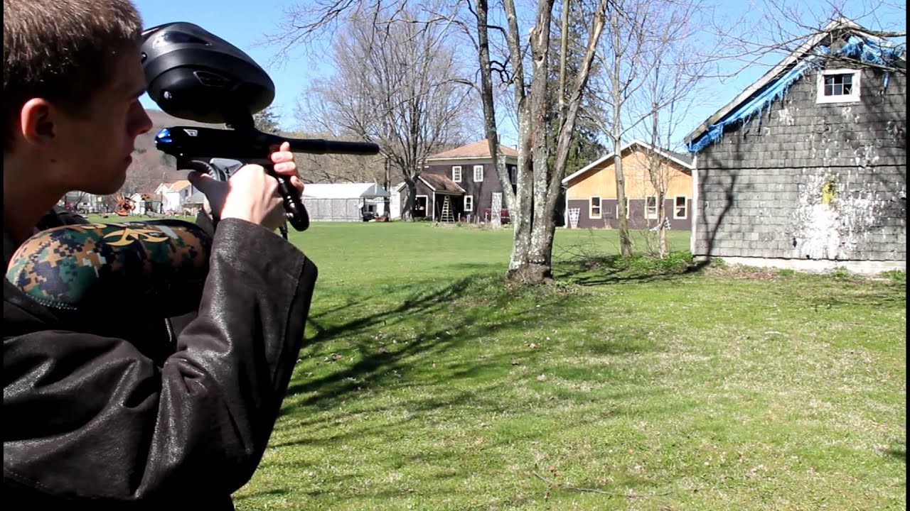 2007 Proto PMR Paintball Gun Shooting - YouTube