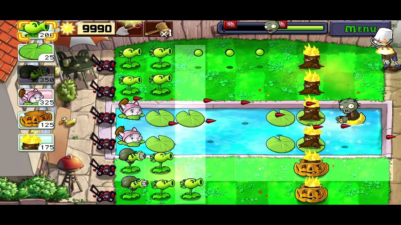 Plants Vs Zombies Mod Menu for Android & iOS PvZ Mod Menu Game Play #39 ...
