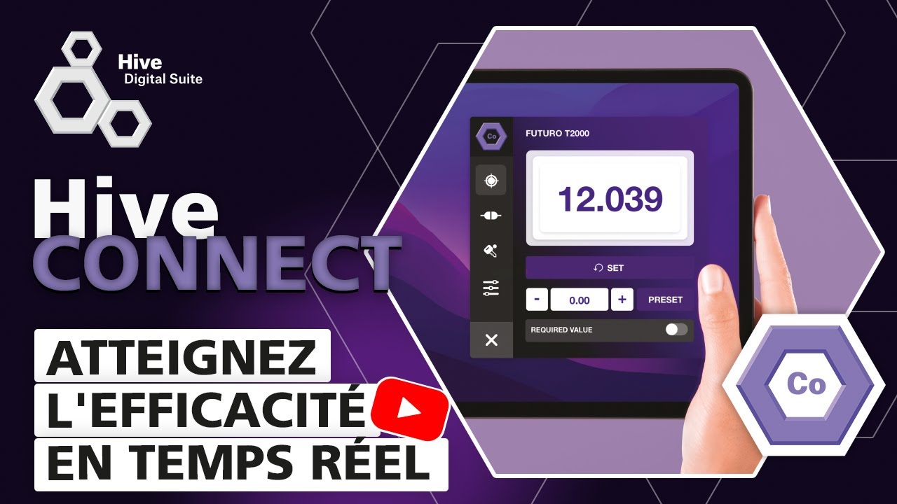 Atteignez l'efficacité en temps réel avec Hive Connect pour l'industrie 4.0 ! - YouTube