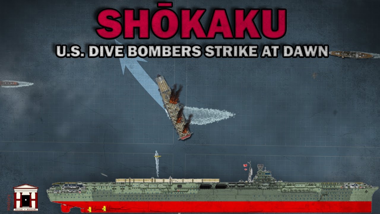 U.S. Bombers Strike IJN Carrier Shōkaku: The Battle of the Coral Sea ...