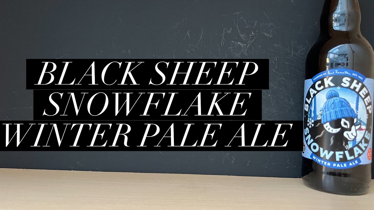 Black Sheep Snowflake Winter Pale Ale Review , Black Sheep Brewery ...