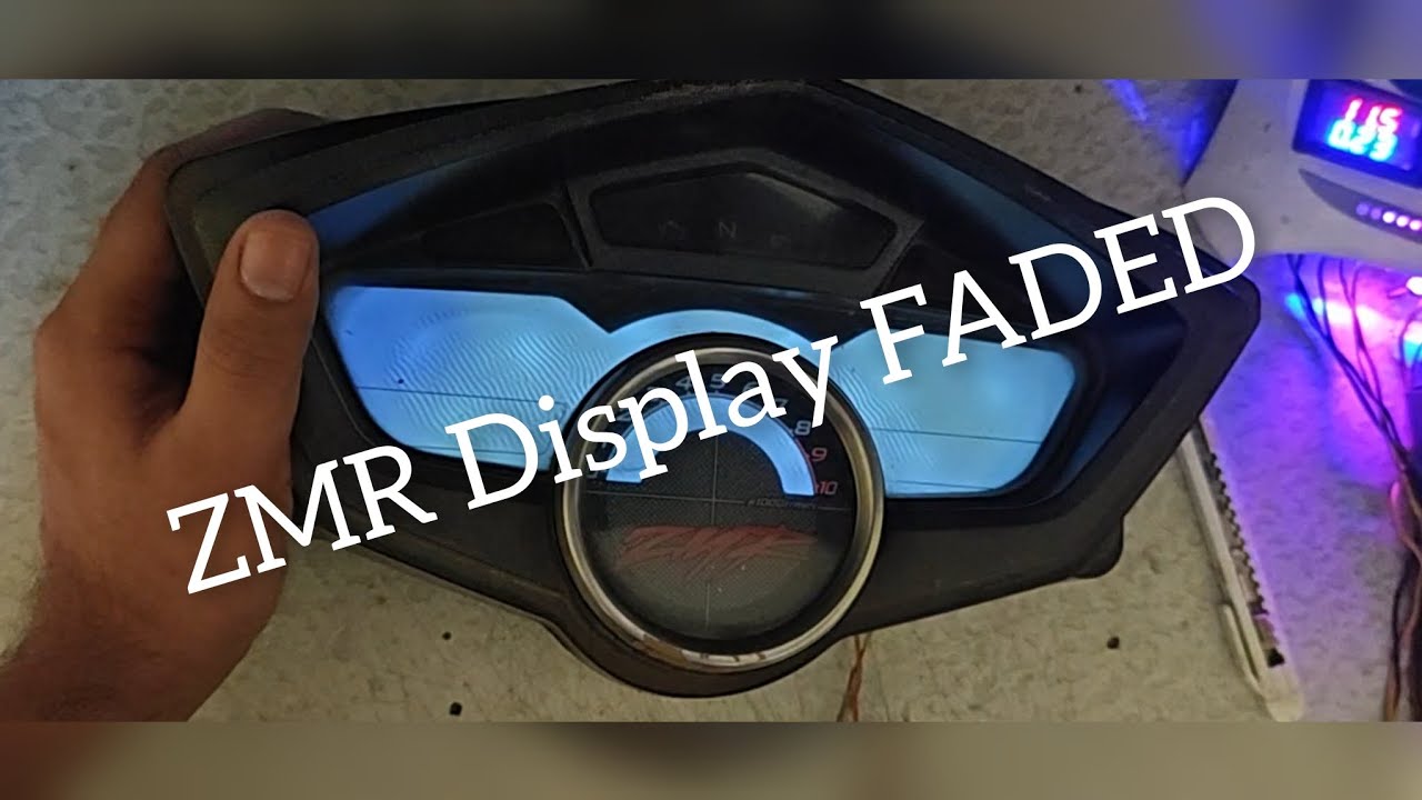 ZMR Faded Display Repair and Change all LEDs - YouTube