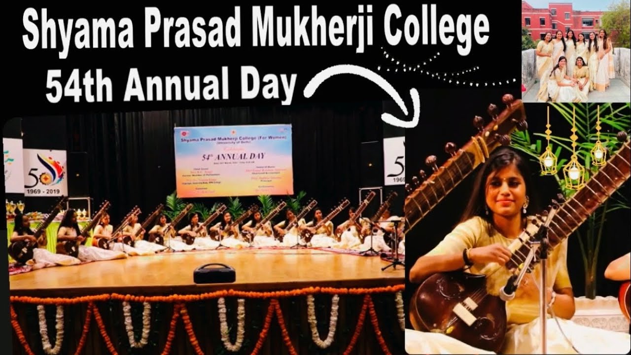 SPM College Annual Day 2023 || 54th Annual Day || Sitar Performance ...