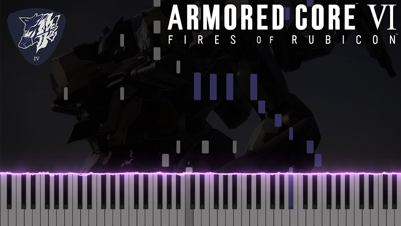 ARMORED CORE VI - Steel Haze (Rusted Pride) on Piano - YouTube