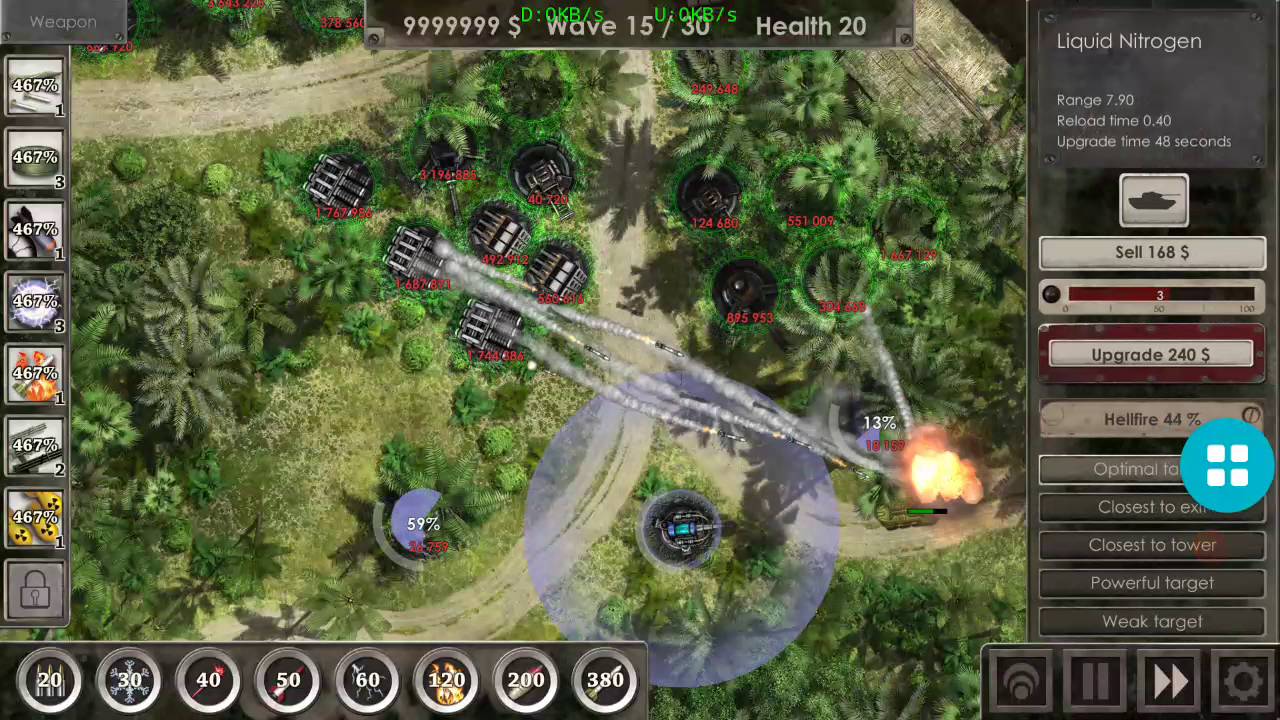Defense Zone 3 - GamePlay Mission 4 Hard - YouTube