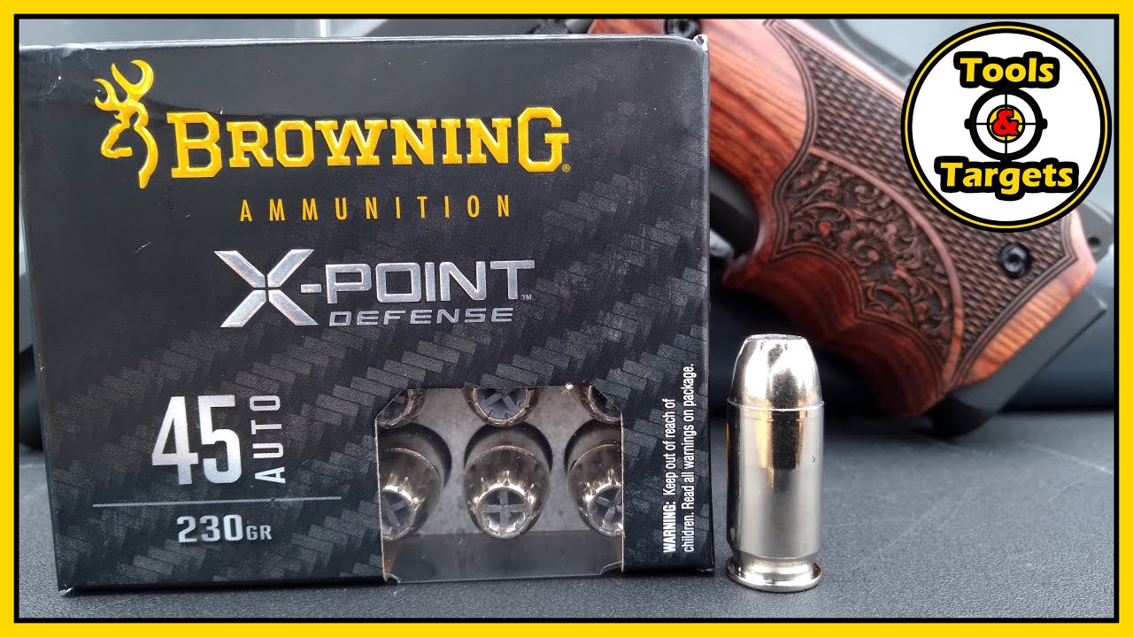 Does "X" Mark The Spot?....Browning X-Point Defense AMMO! - YouTube