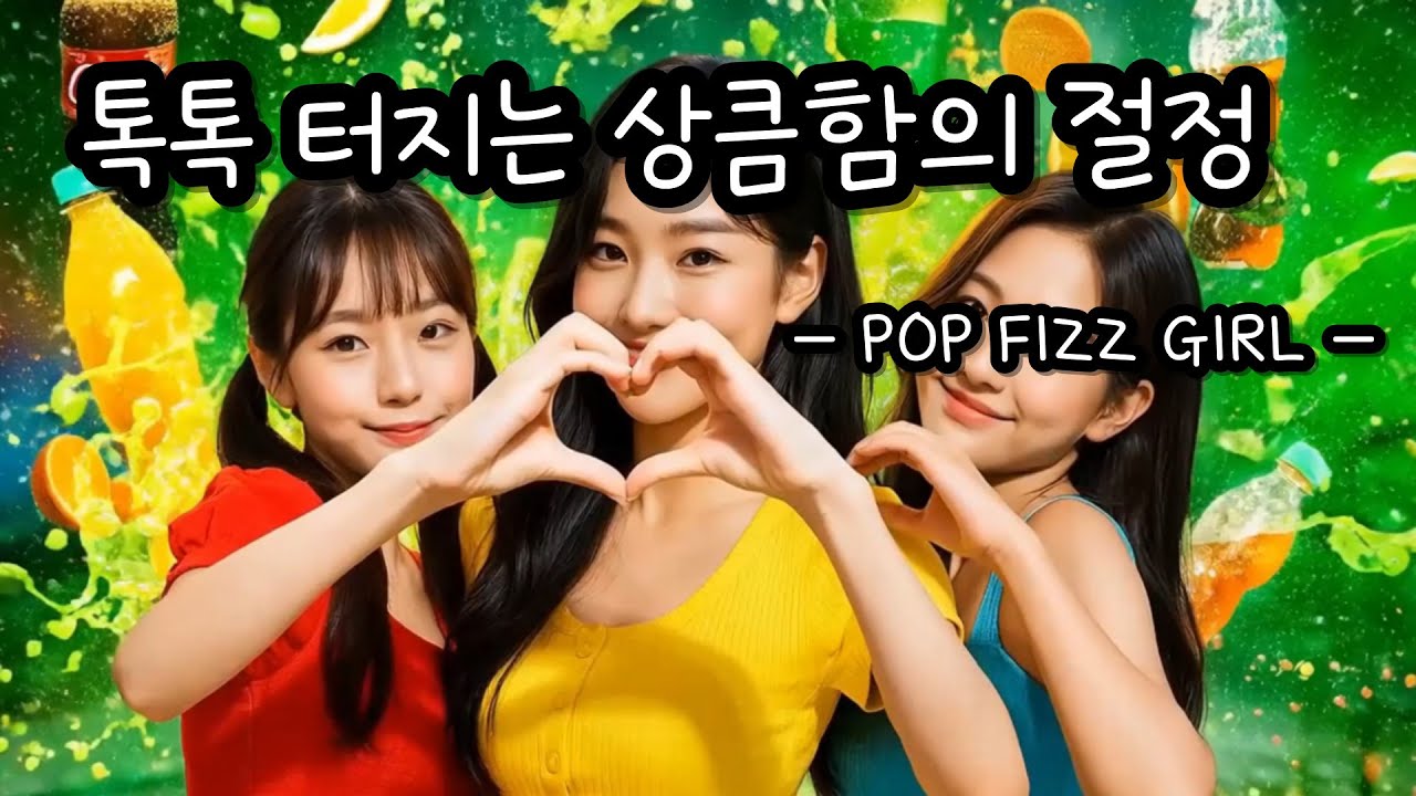 [MV] 'POP FIZZ GIRL' - 톡톡 터지는 매력 | KPOP MV by 맨투맨(AI영상) - YouTube