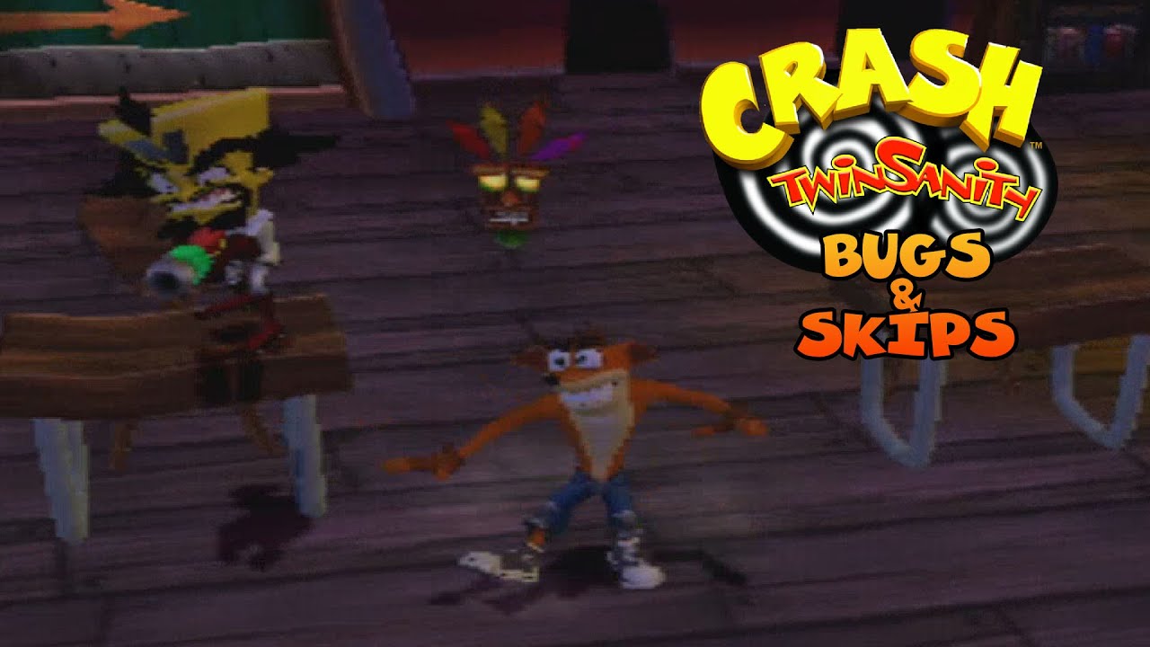 CRASH TWINSANITY BUG AND SKIP - YouTube