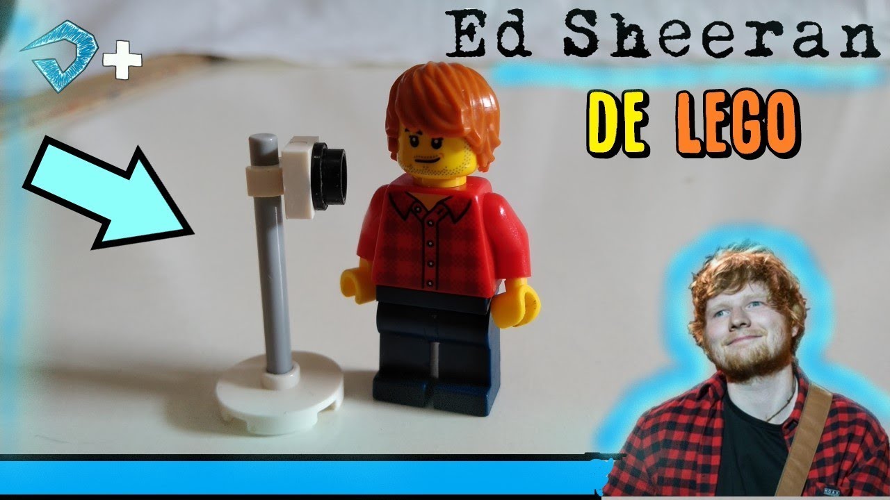 Como fazer o ED SHEERAN de LEGO | minifigures | - YouTube