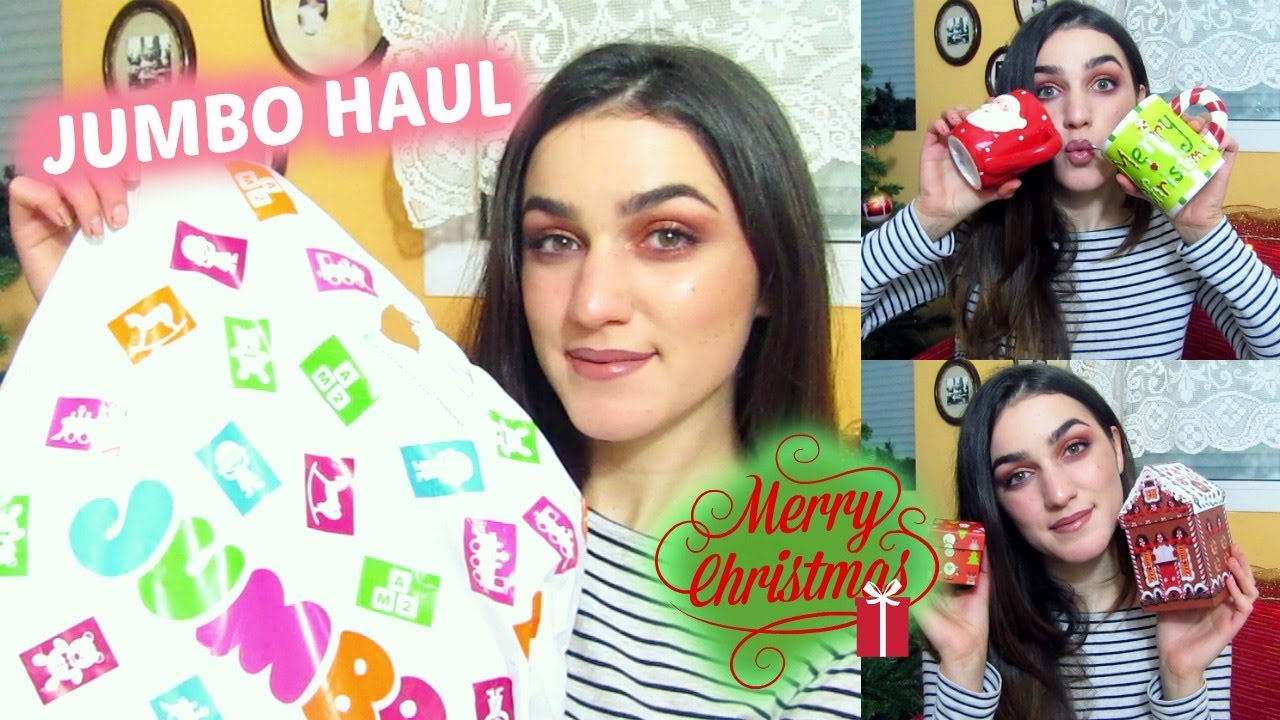 HAUL: JUMBO Χριστουγεννιάτικα! 🎅 - YouTube