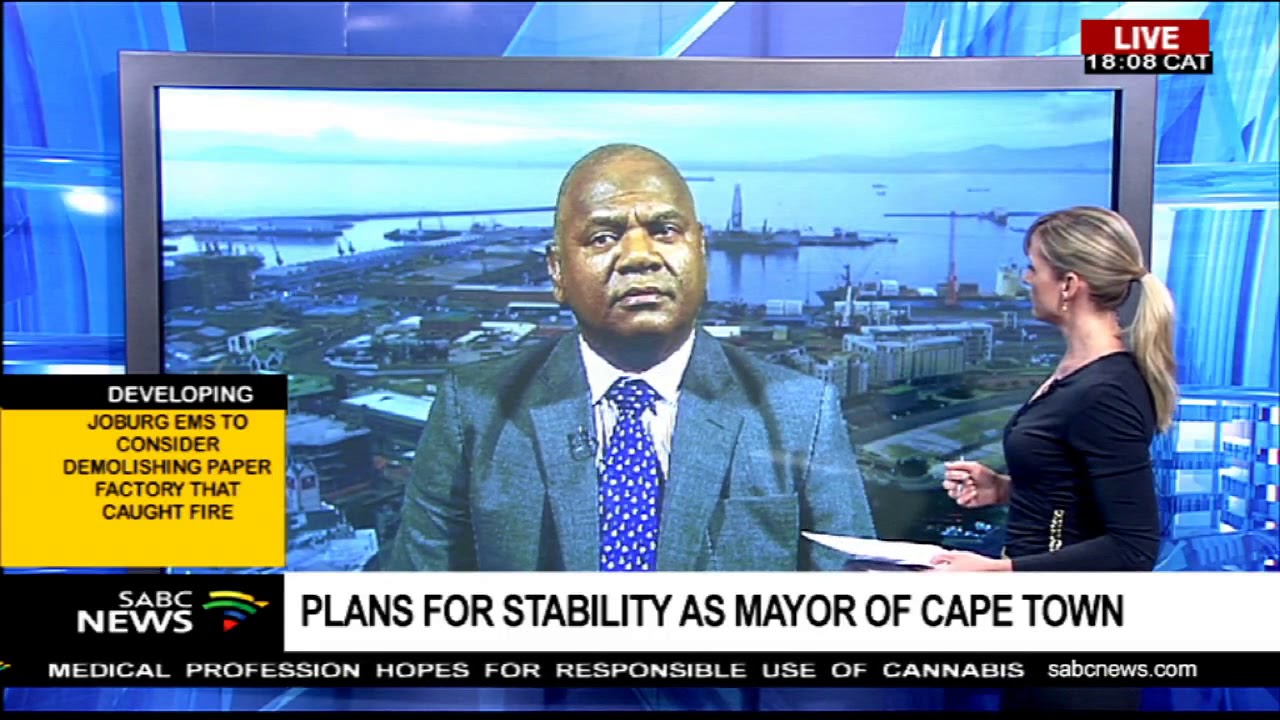 Plans for stability as mayor of Cape Town: Dan Plato - YouTube