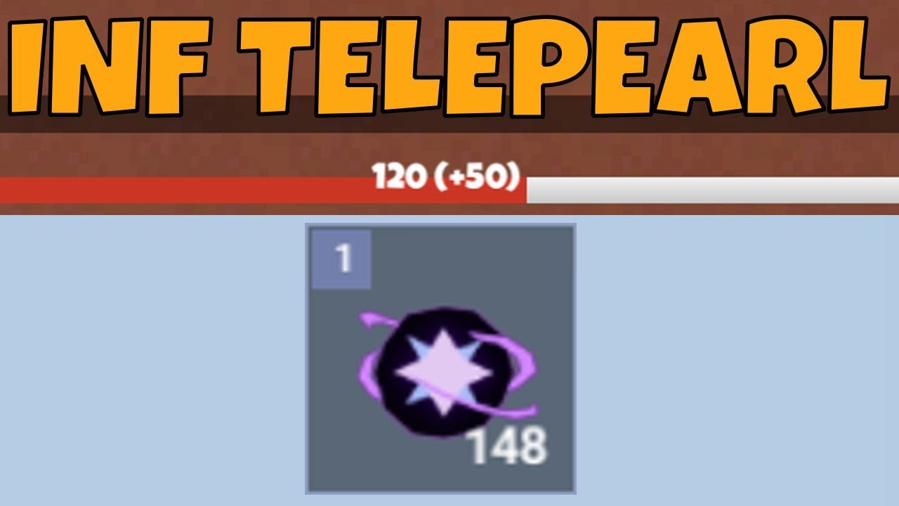 How To Have Inf Telepearls Roblox Bedwars Youtube