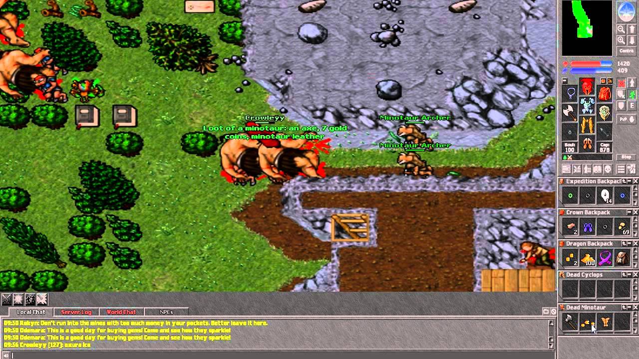 Tibia Hunt | Cyclops, GS e outras coisas maravilhosas que só POH tem ...