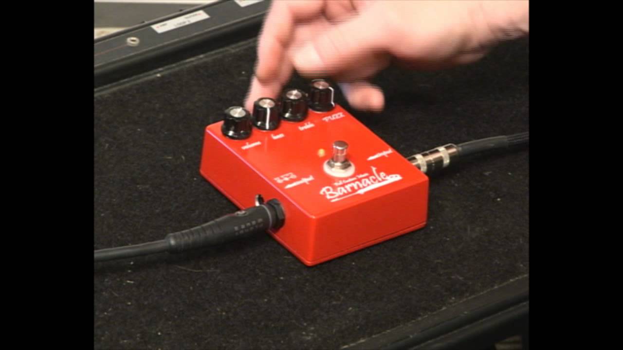 Full Custom Music - Barnacle Fuzz Pedal Demo - YouTube
