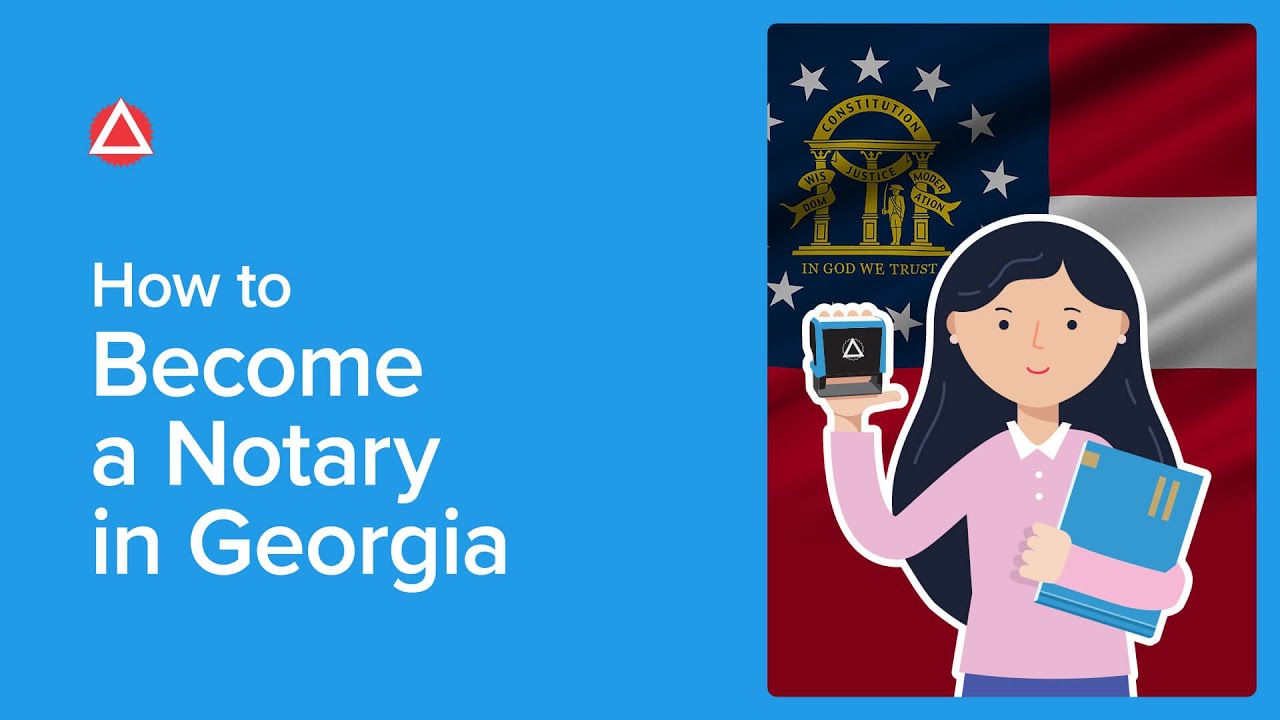 How to Become a Notary in Georgia | NNA - YouTube