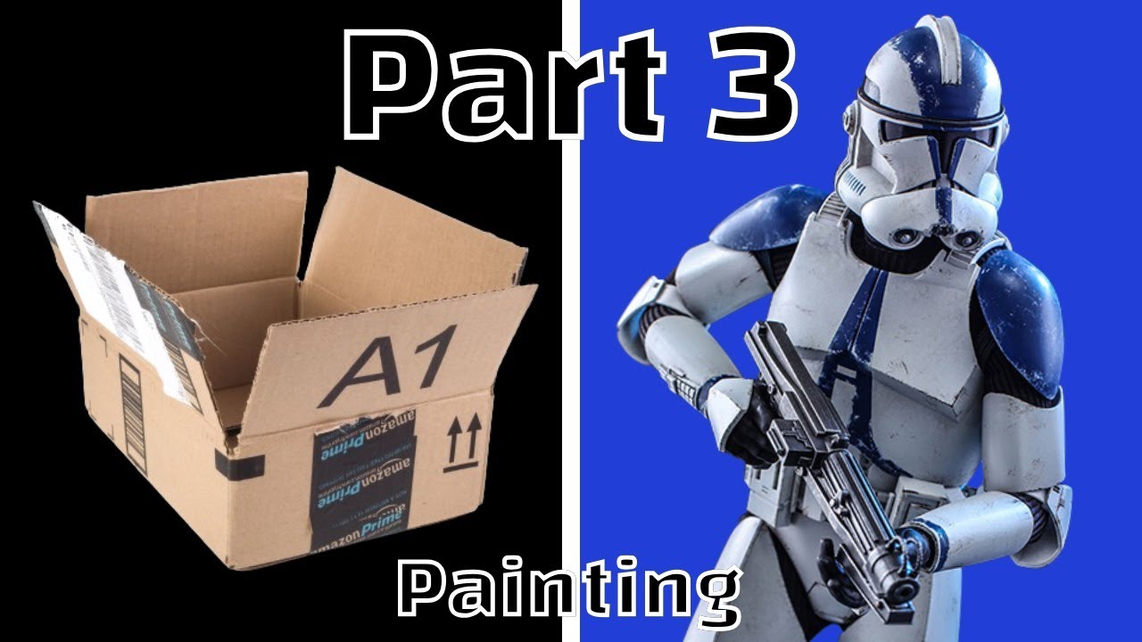 How to Make AMAZING Clone Armor From Cardboard Boxes!!! Part 3 ...