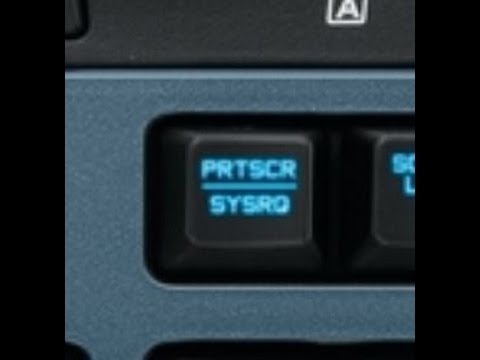 Print Screen (PrtScr) Key - YouTube