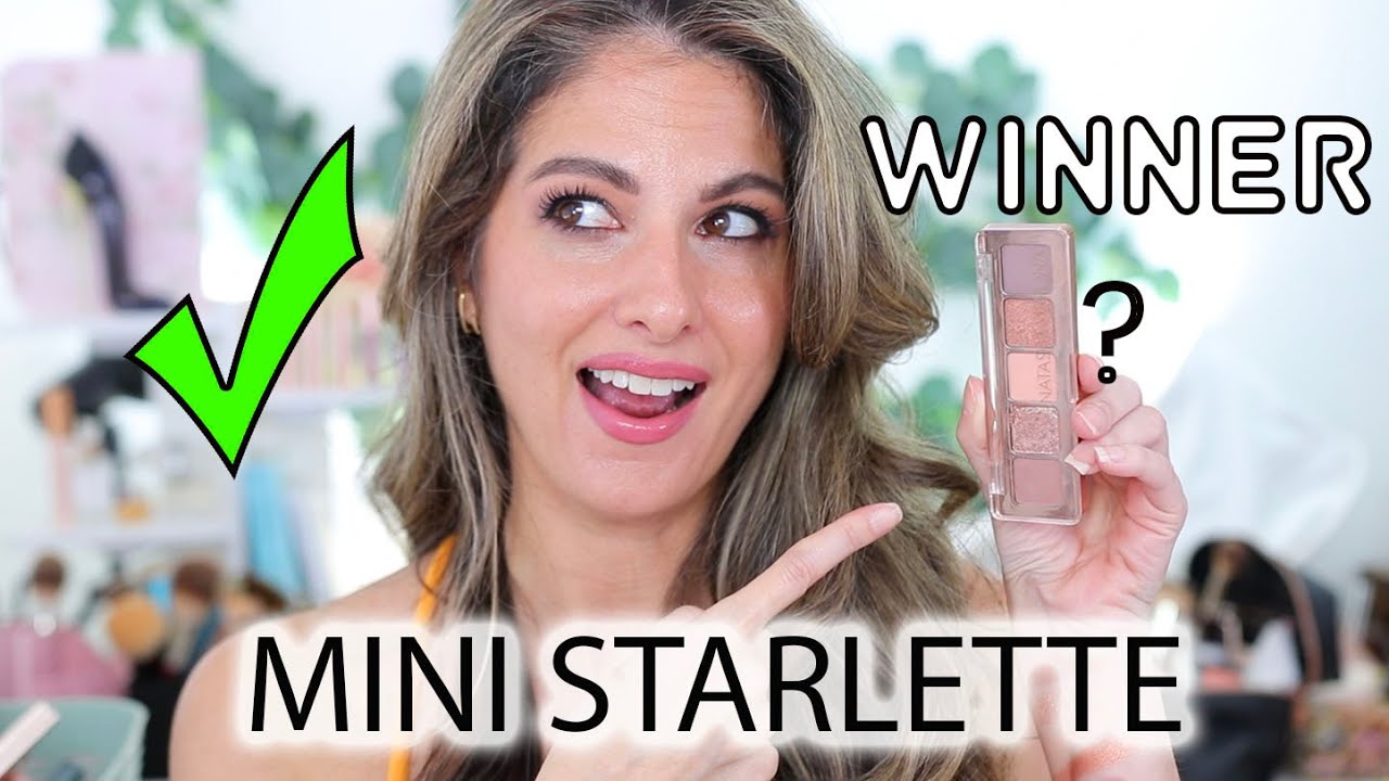 NEW NATASHA DENONA MINI STARLETTE PALETTE,, SWATCHES AND TUTORIAL - YouTube