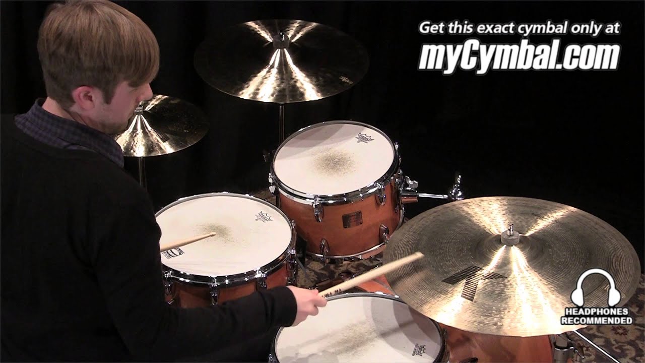 Zildjian 22" K Custom Medium Ride Cymbal - Played by Simon Alexander ...