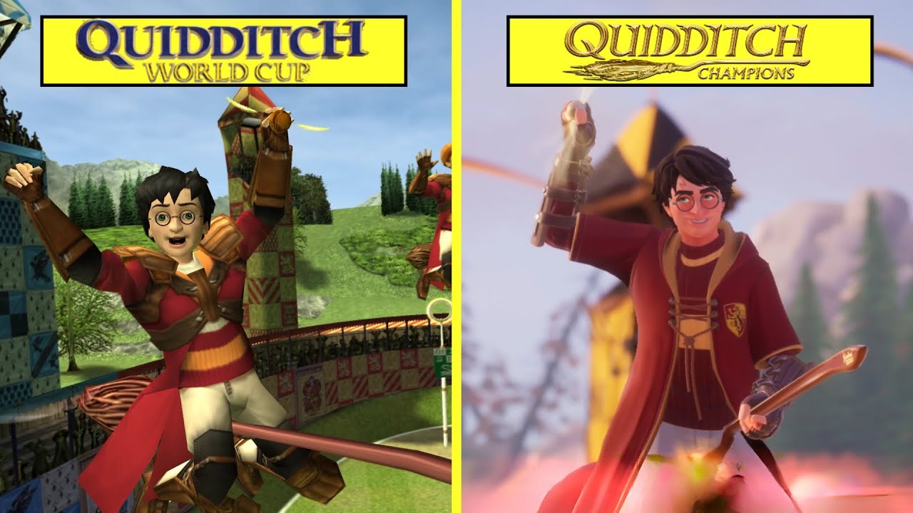 Harry Potter: Quidditch World Cup vs Quidditch Champions Graphics ...