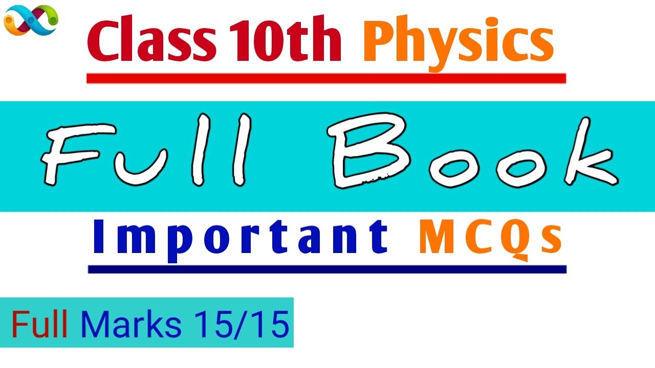 10 Class,Physics,MCQs,Class 10th physics,Important MCQs,Full Book,Smart ...
