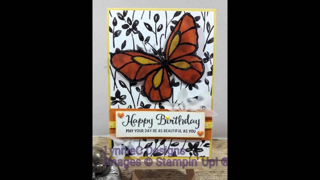 Stampin' Up! Beautiful Day birthday card - YouTube