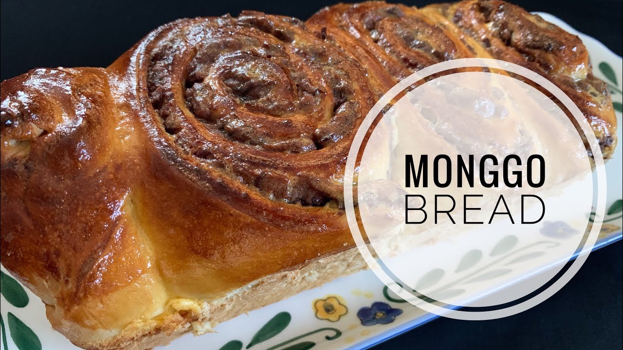 MONGGO BREAD | Red Bean Bread | Adzuki Bread - YouTube