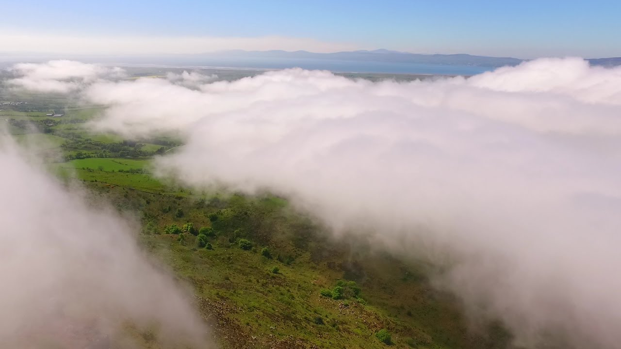 DJI Phantom 3 Advanced - Beautiful Fog Inversion On Binevenagh - YouTube