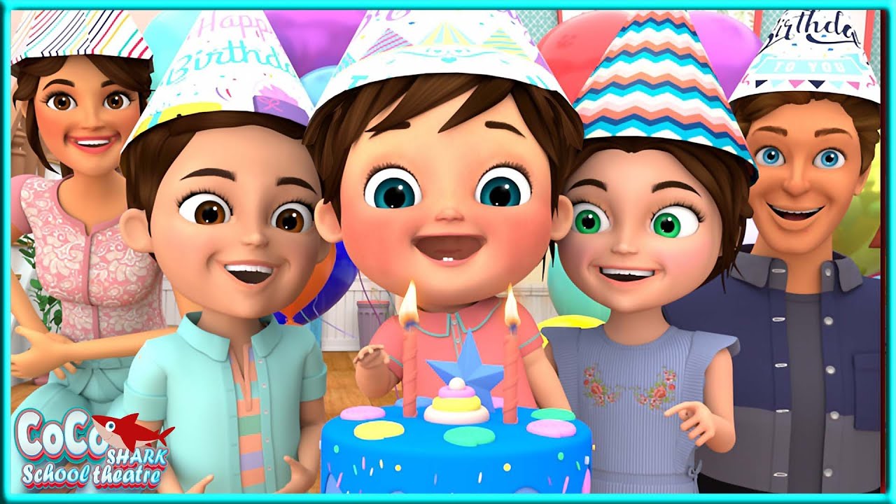 Happy Birthday Countdown 🎂+ Baby Shark Dance | Nursery Rhymes & Babies ...