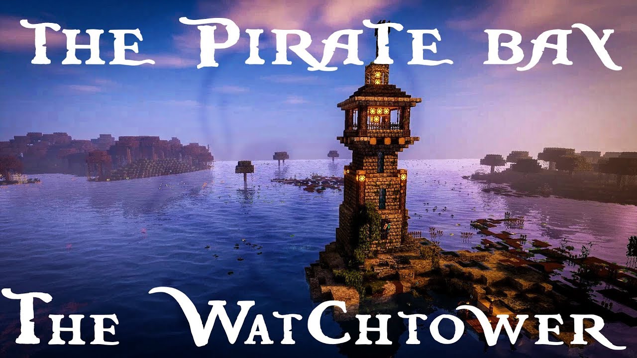 Minecraft Timelapse - The Pirate Bay - Watchtower - Part 2 - YouTube