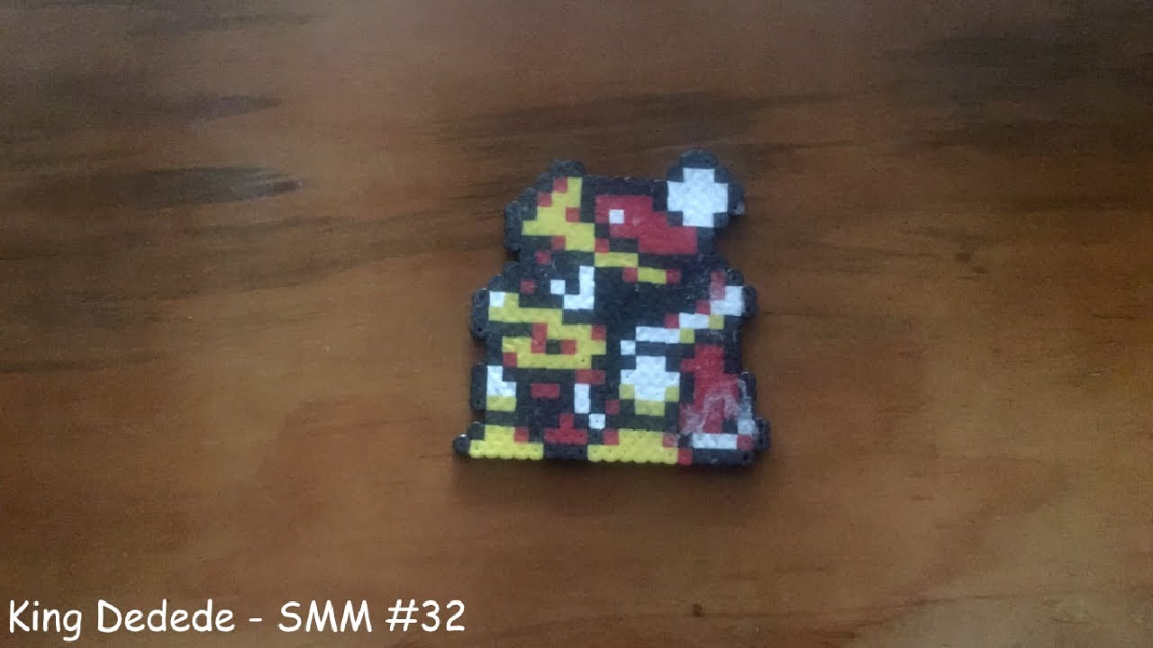 #79 Super Mario Maker - King Dedede Perler - YouTube
