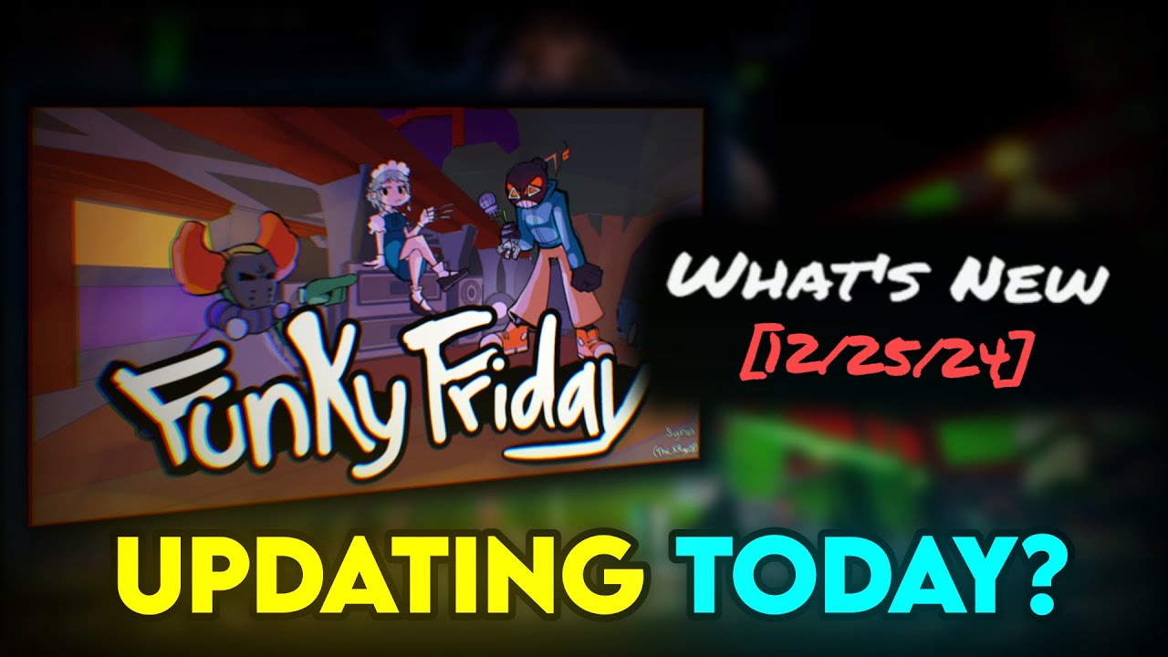 Is Funky Friday Updating Today? - YouTube