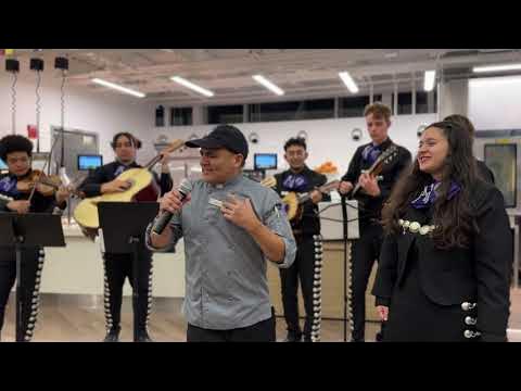 NU Mariachi performs Volver Volver at NU Dining Hispanic & Latinx ...