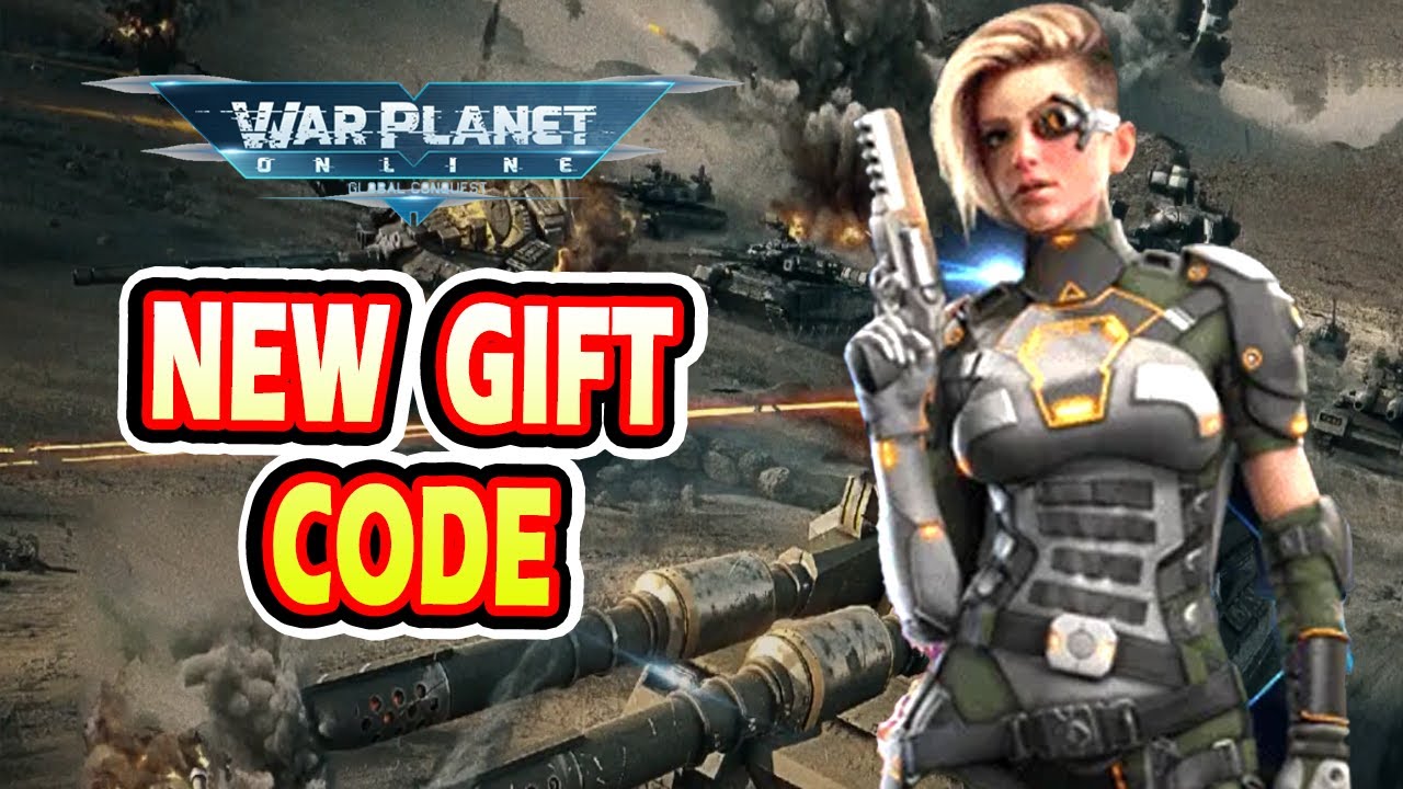 War Planet Online New Gift Code | How to Redeem War Planet Online Code ...