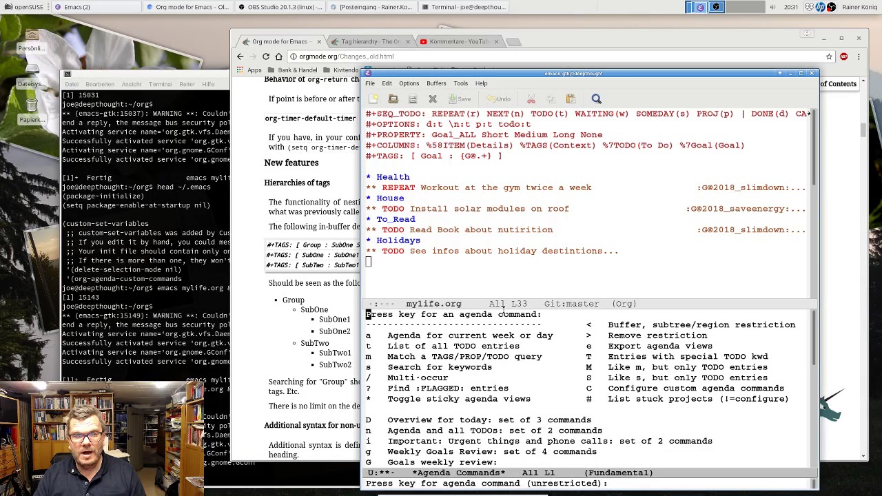 OrgMode - A third approach to goal setting & tracking - YouTube