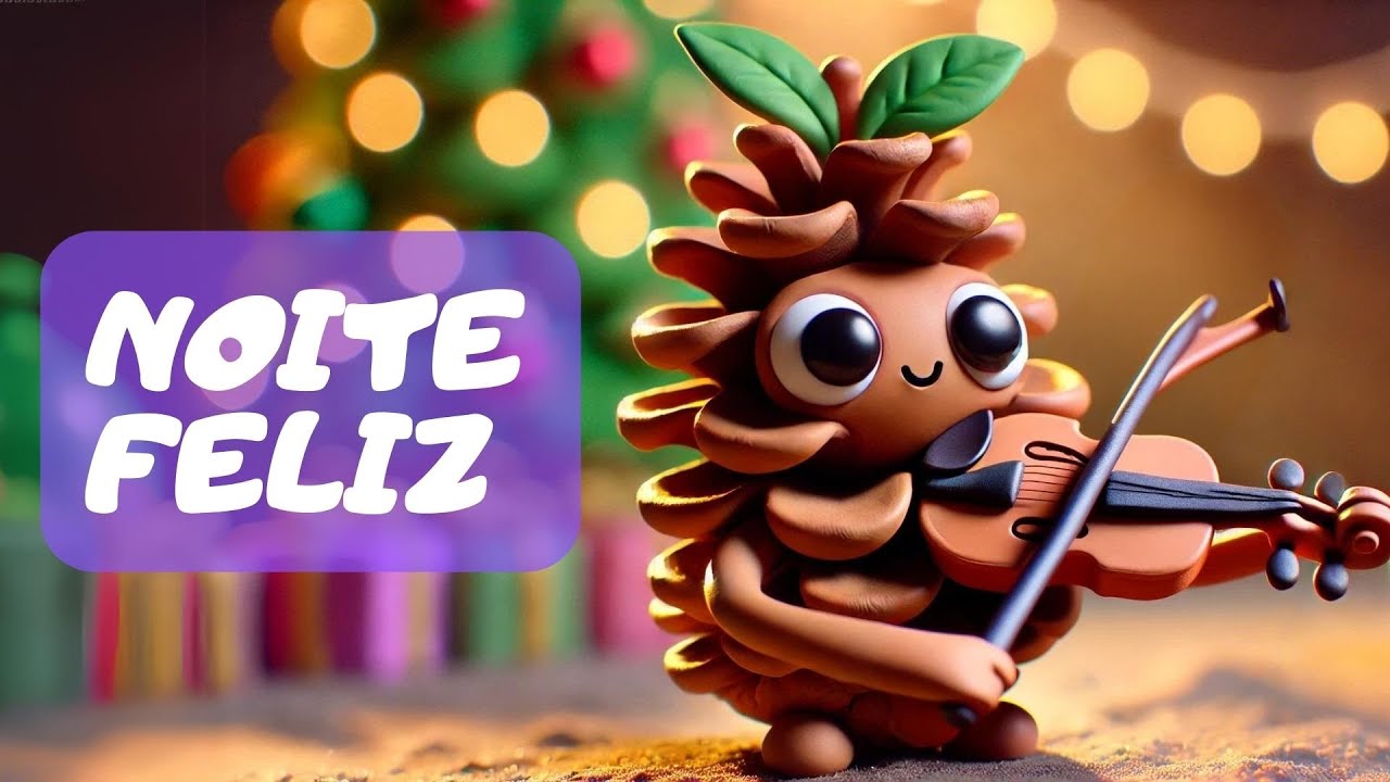 Noite feliz | Música de Natal para crianças | Música de natal infantil ...