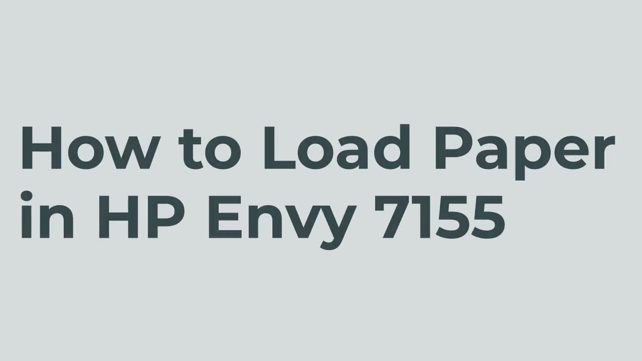 How To Load Paper In HP Envy 7155 Printer Quick Setup Techiebee how-to-load-paper-in-hp-envy-7155-printer-quick-setup-techiebee