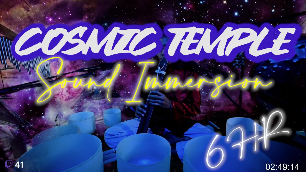[ 6 HR ] COSMIC TEMPLE / Sound Immersion - YouTube