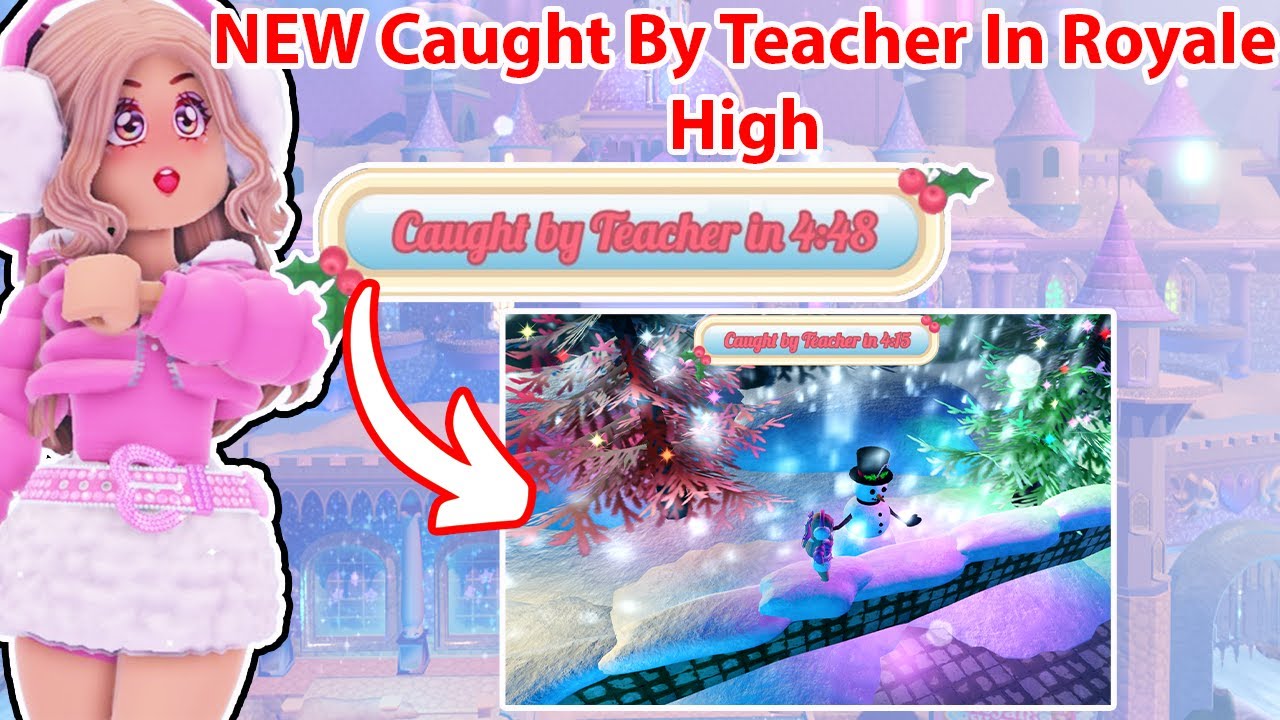 NEW Caught By Teacher System Rainy Day Classroom Update Royale High ...