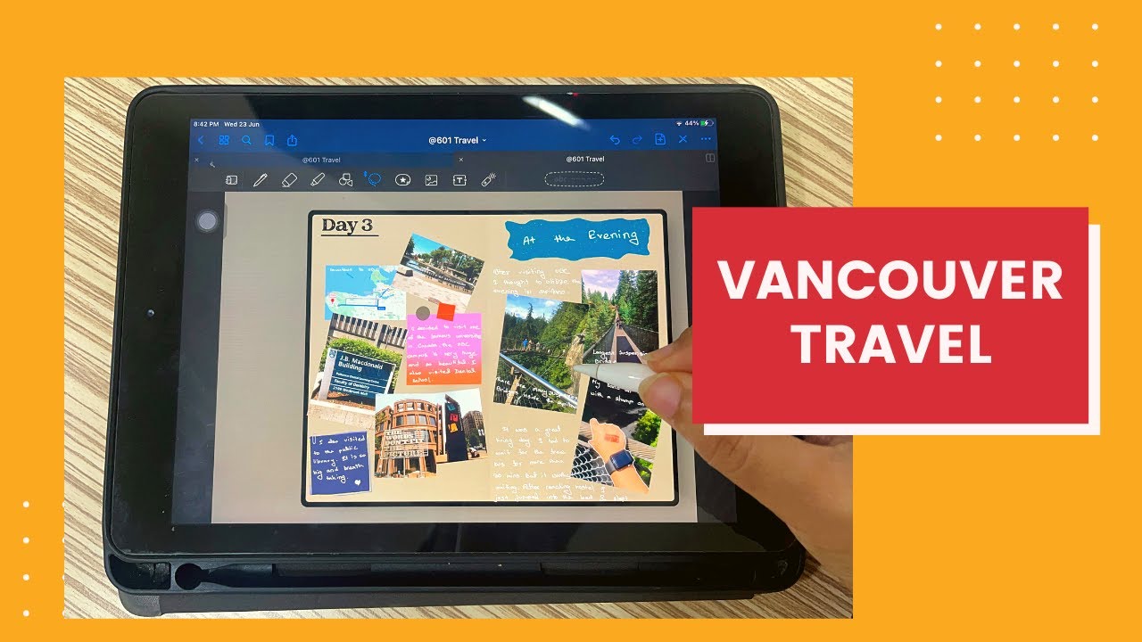 Digital Travel journal // Vancouver, Canada// - YouTube