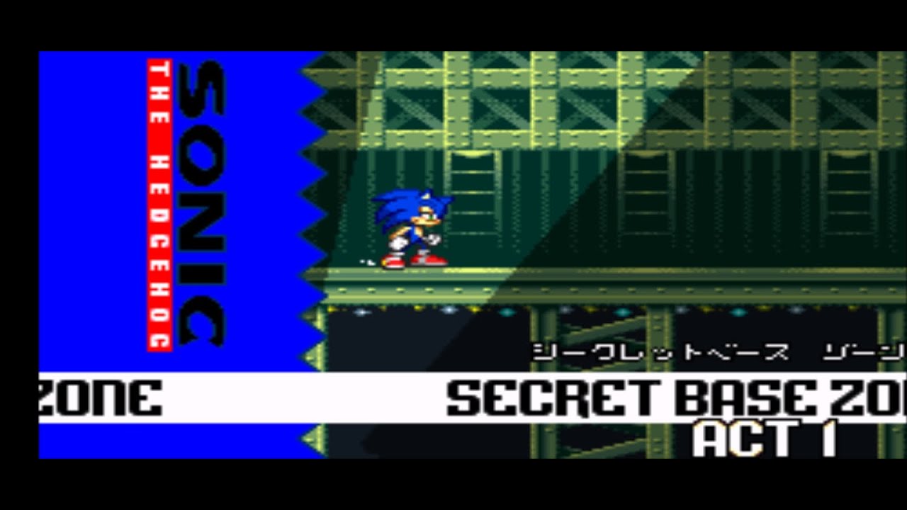 Sonic Advance Secret Base Zone Play fr - YouTube