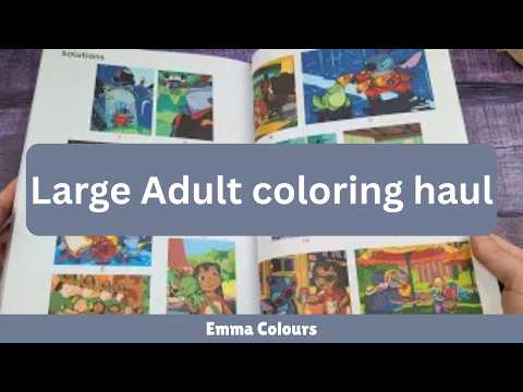 Large adult coloring and hobby haul - February 2026