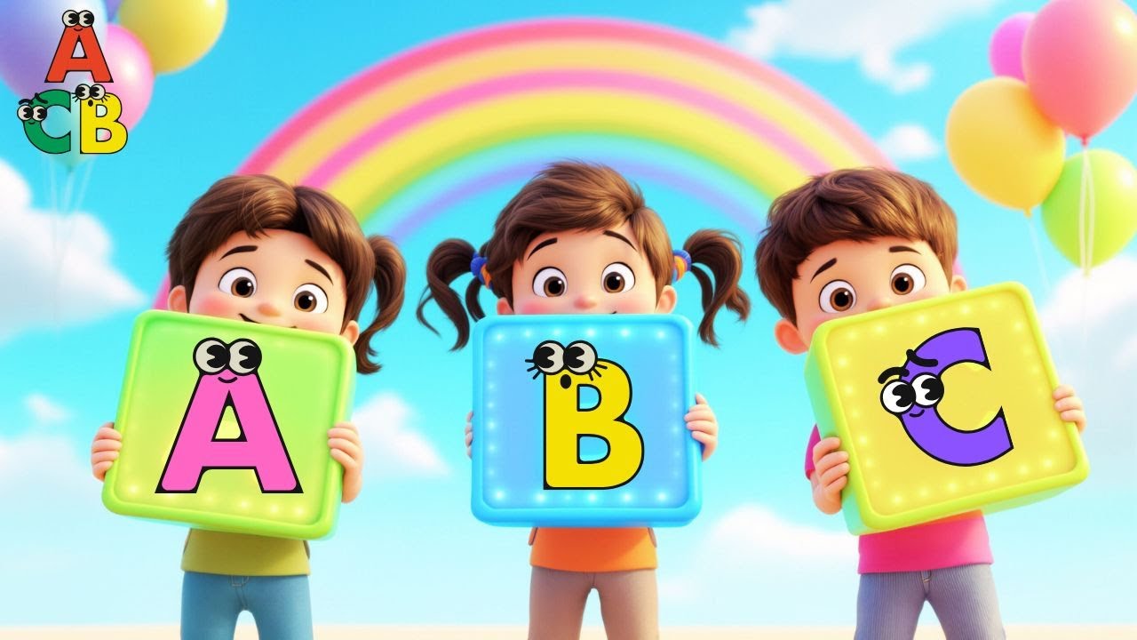 A B C Phonics song l A is for Apple l ABC Song l Nursery Rhymes for ...