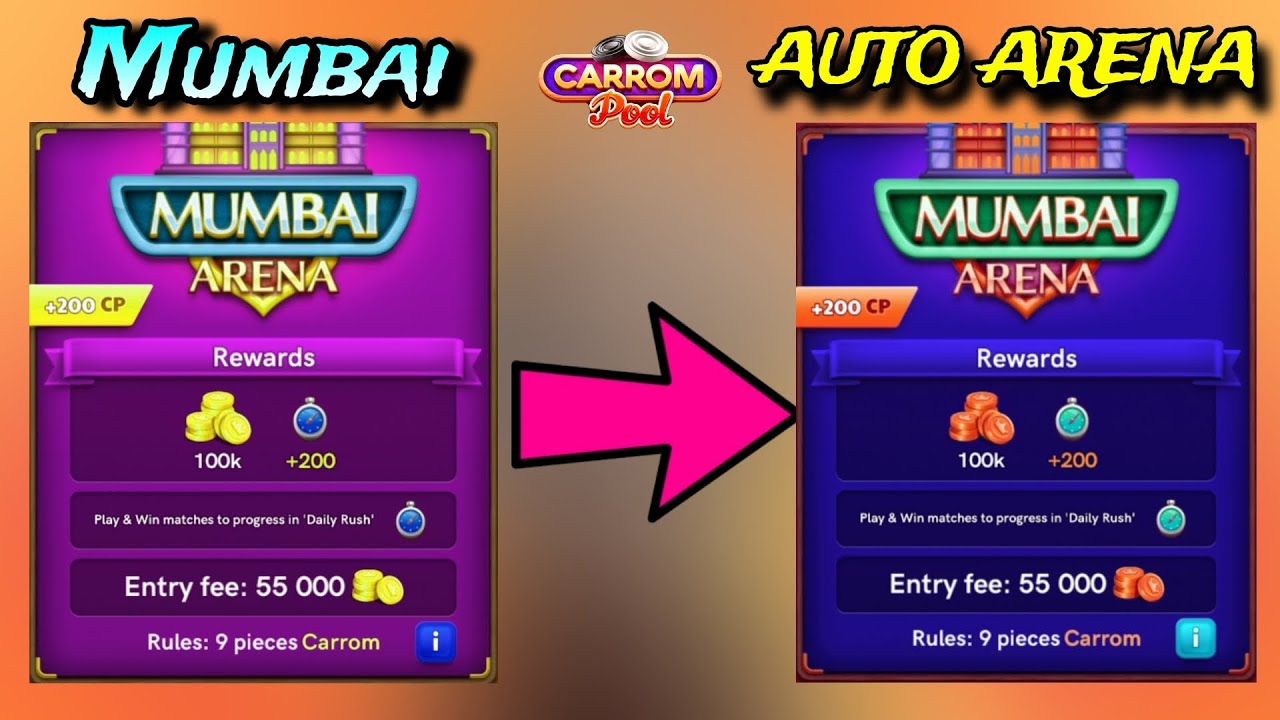 Auto Arena Table😡 Fearless Gameplay | Carrom pool Rowdyy - YouTube