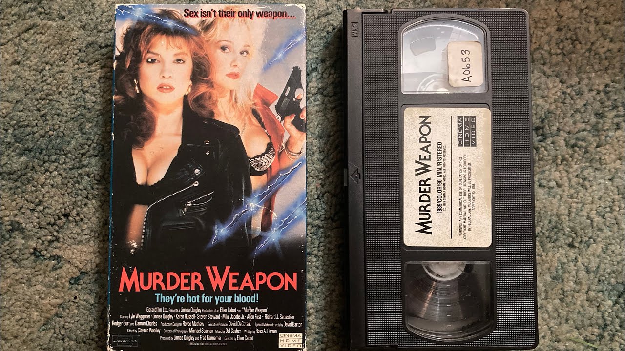 Opening To Murder Weapon 1989 VHS - YouTube