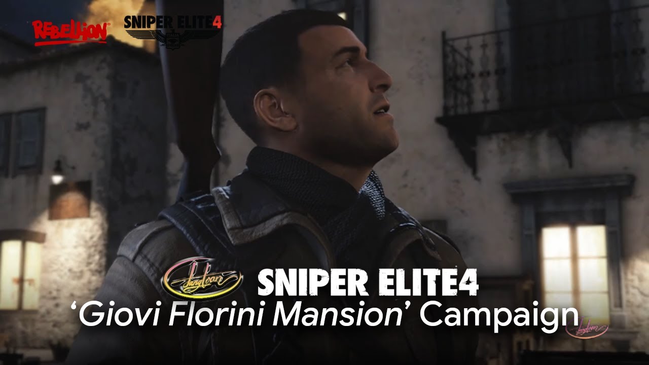 Sniper Elite 4 | "Giovi Florini Mansion" Campaign | New Year Flashback ...